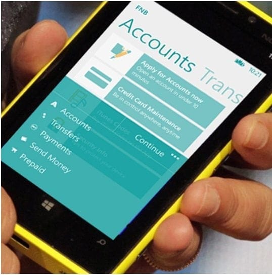FNB App_Accounts transfer - Digital Street